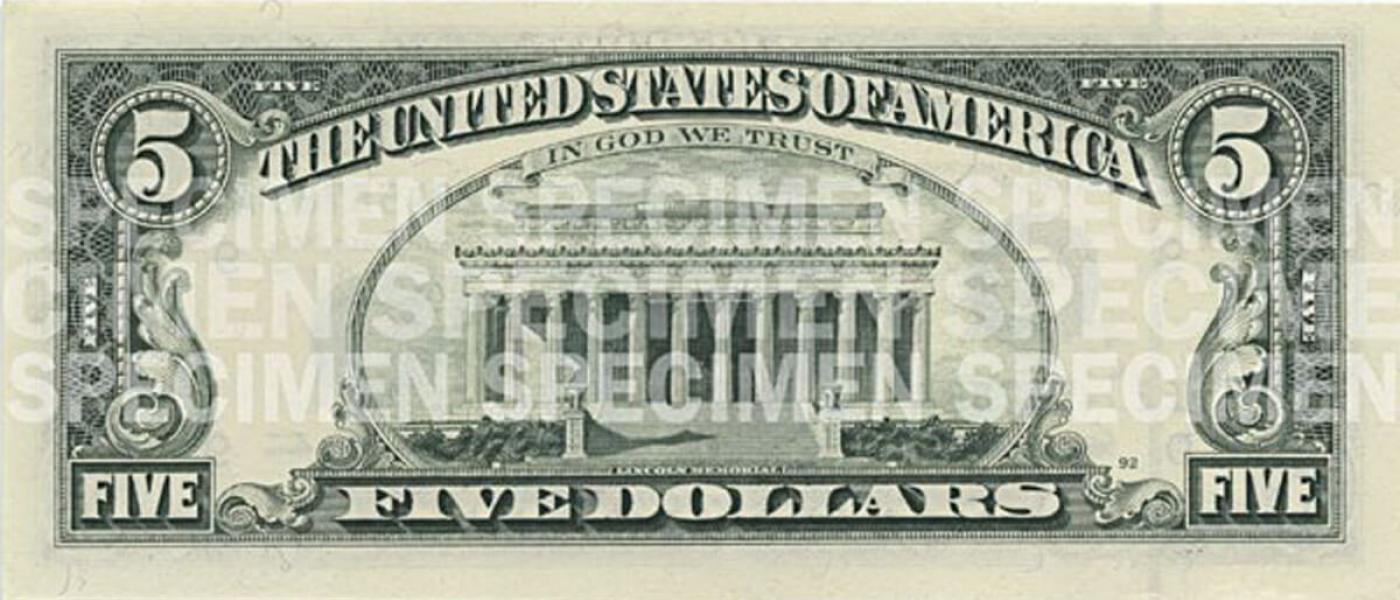 5 American Dollars 1993 | Old-Cash